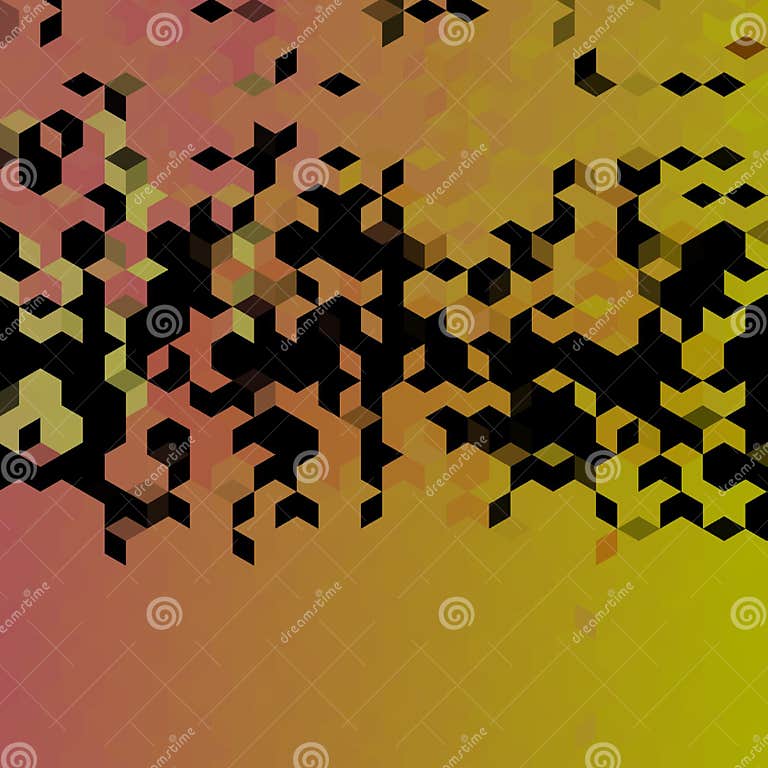 Abstract Data Moshing Background. Distorted Gradient Datamosh Effect ...