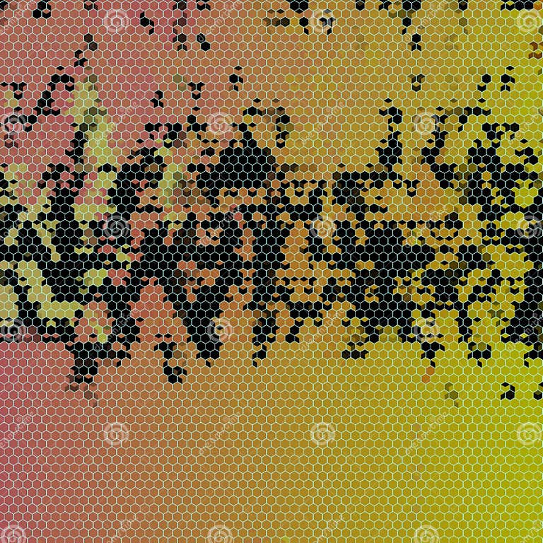 Abstract Data Moshing Background. Distorted Gradient Datamosh Effect ...