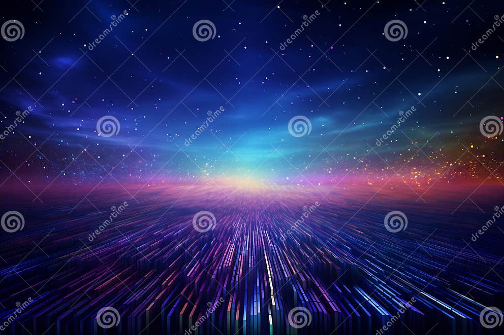 Abstract Data Pulse stock image. Image of computergenerated - 334288109