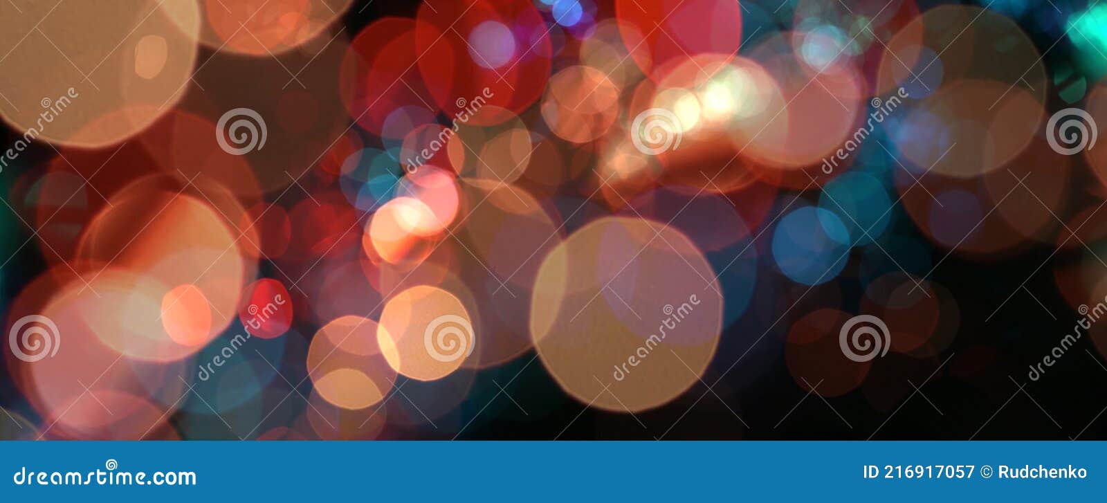 Abstract De-focus Soft Blinking Circle Background Stock Image - Image ...