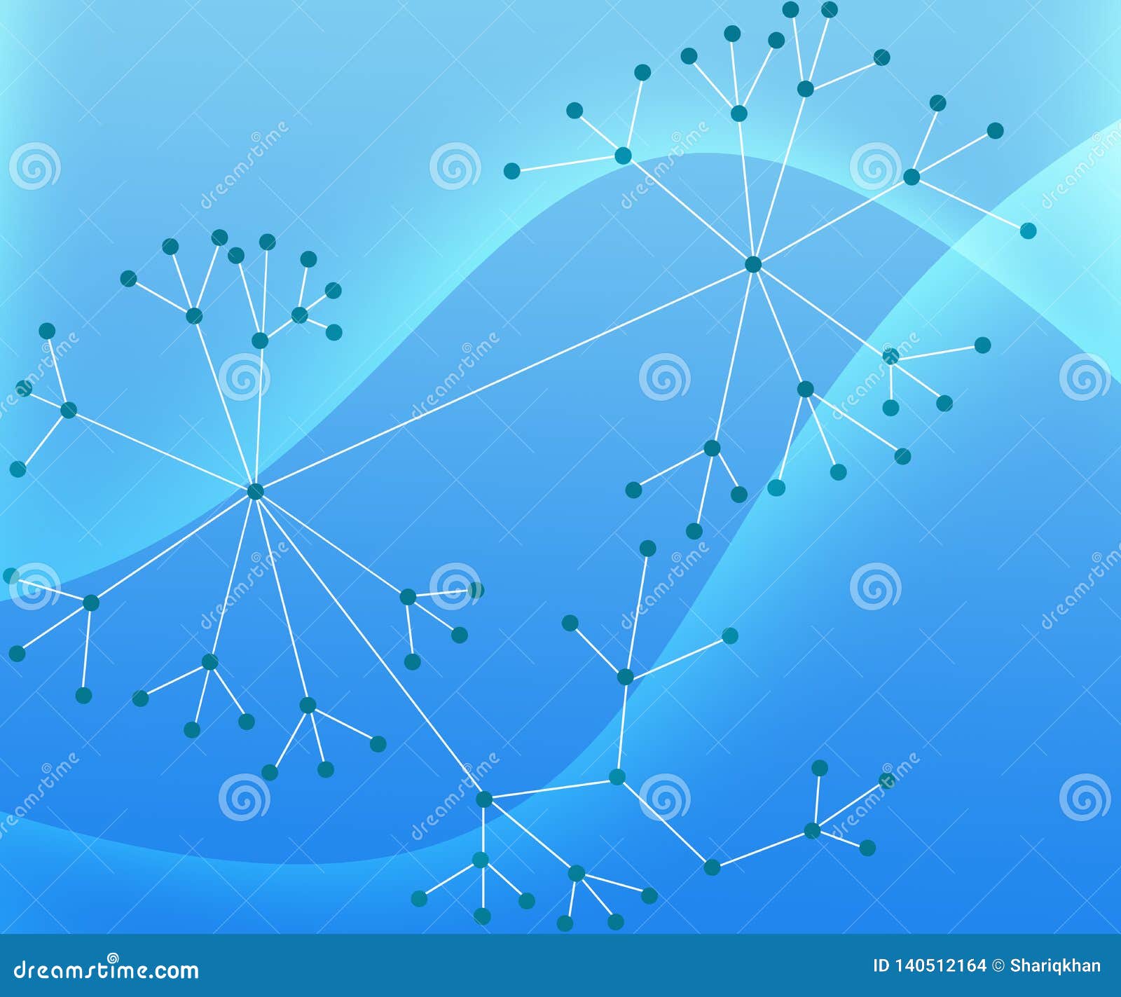 Abstract Decentralized Network Background Stock Photo | CartoonDealer ...