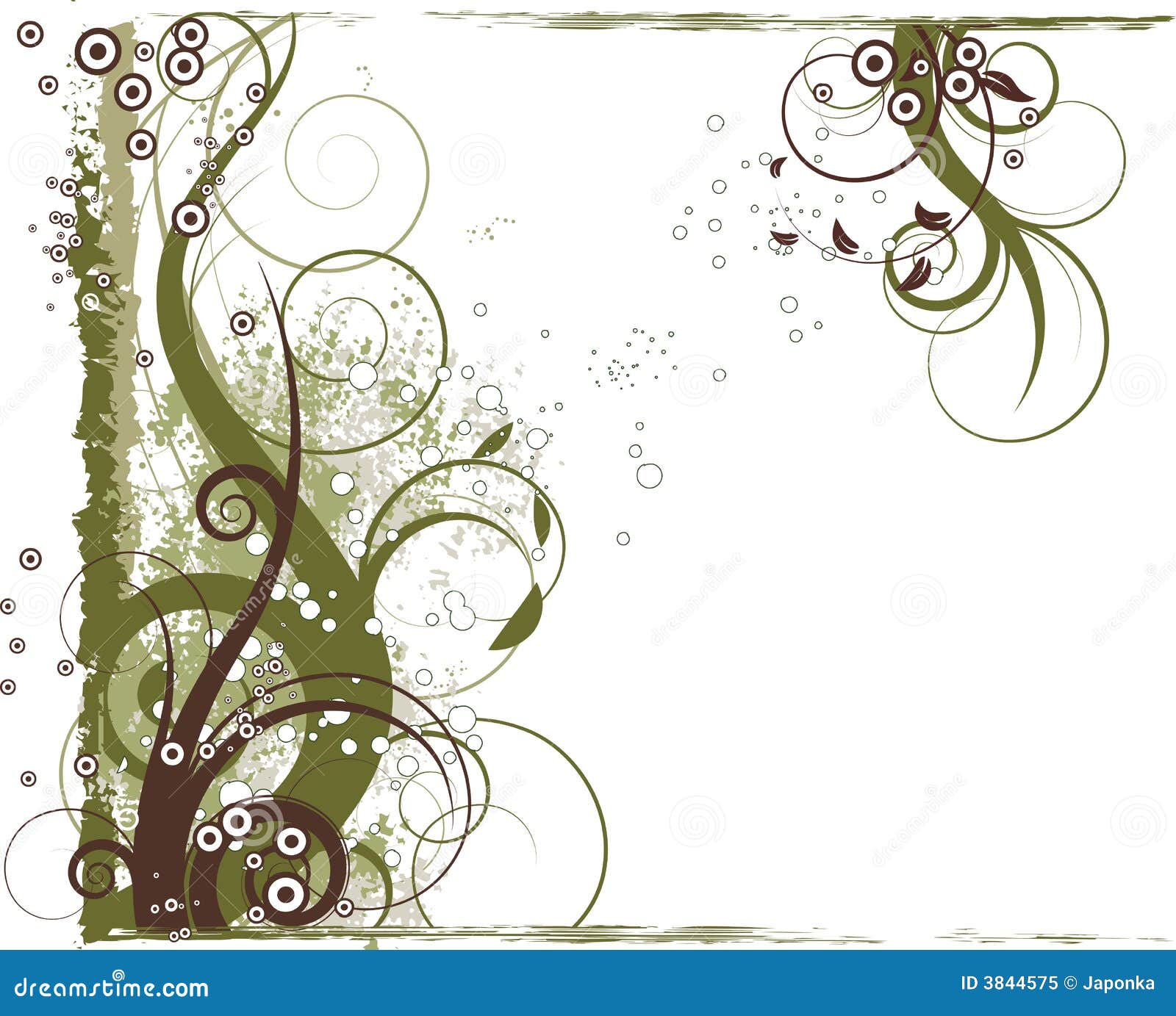 Abstract decoration stock vector. Illustration of decorative - 3844575