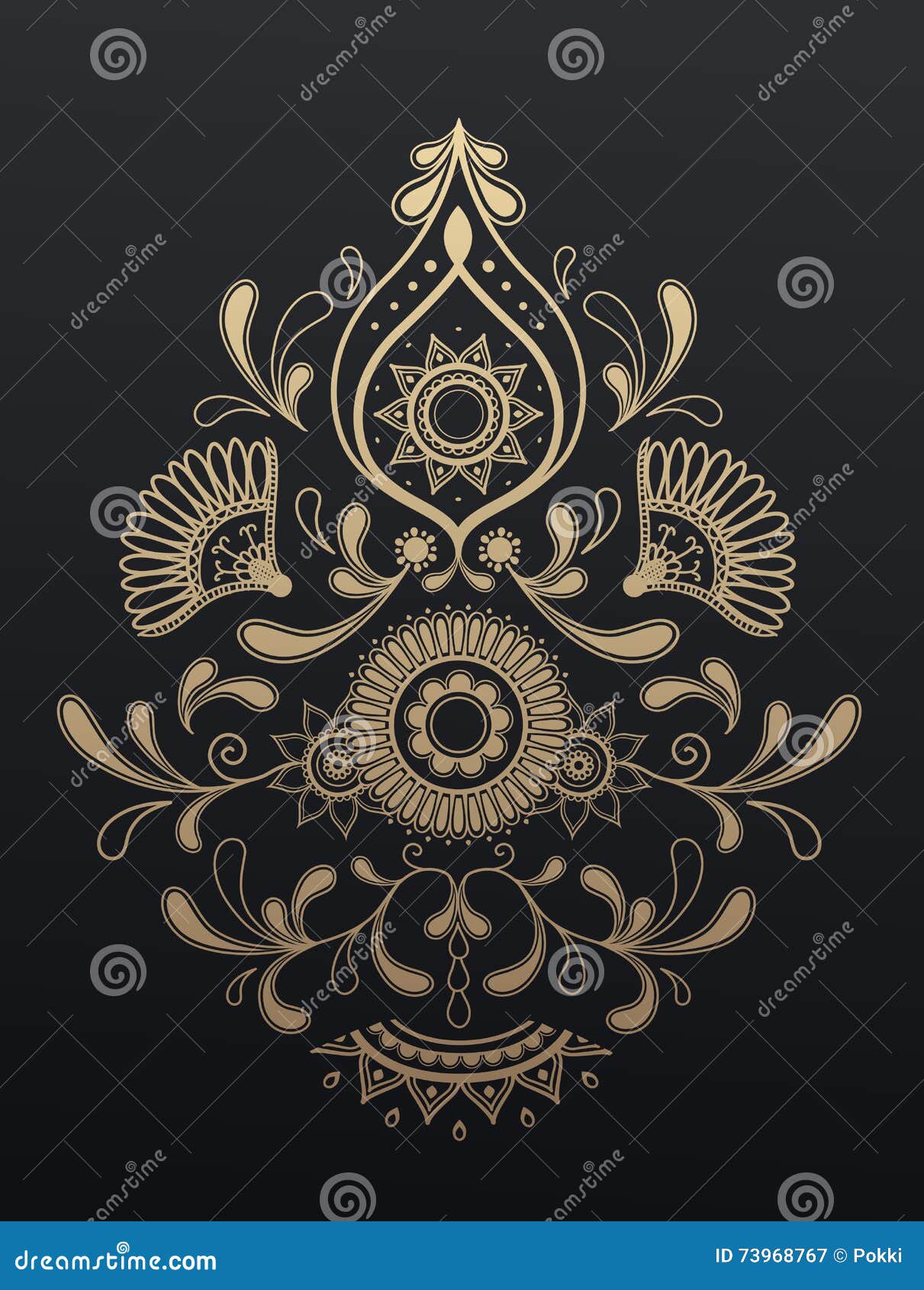 Abstract decorative design stock vector. Illustration of abstract ...