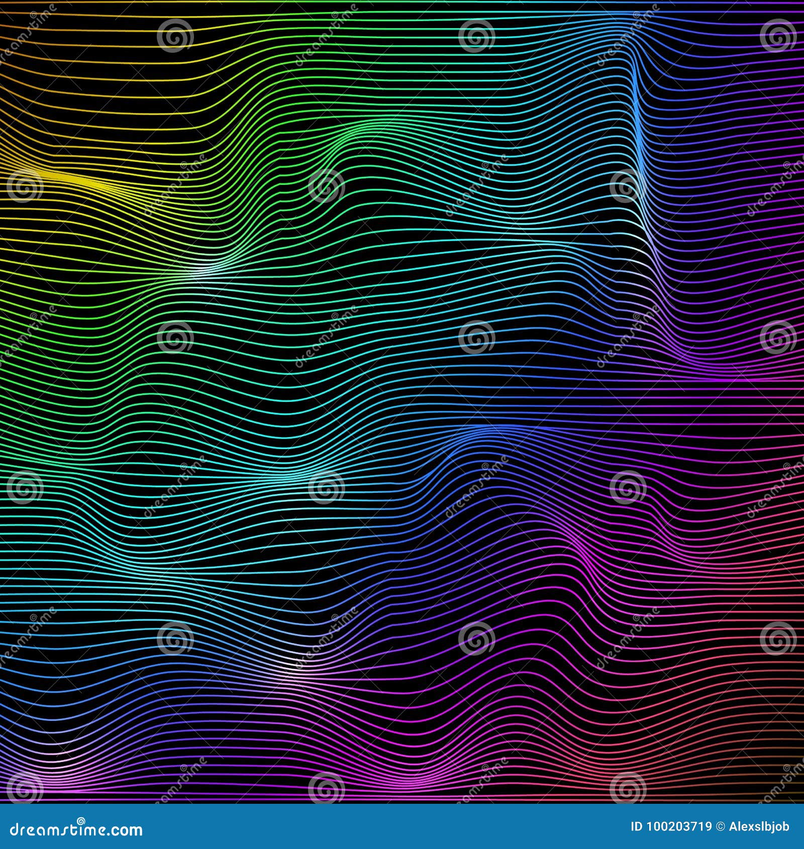 Abstract Decorative Diagonal Crumpled Wavy Striped Textured Background ...