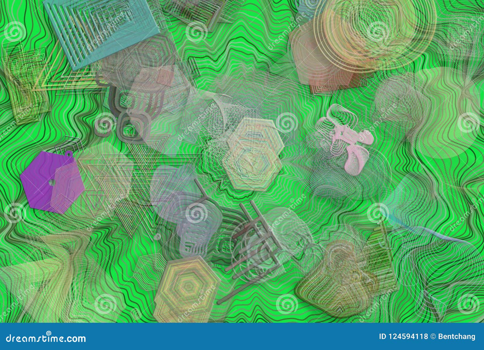 Abstract, Decorative, Illustrations, Pattern for Design Texture ...