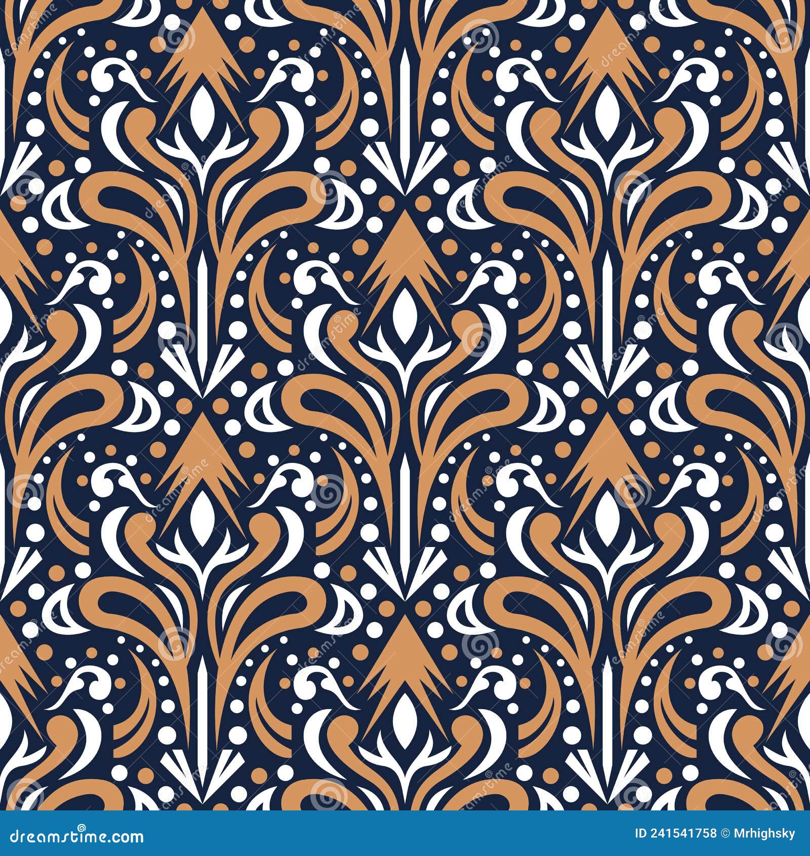 Abstract Decorative Luxurious Pattern Stock Vector - Illustration of ...