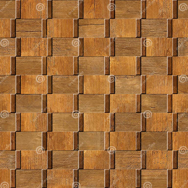 Abstract Decorative Panelling - Wood Texture Stock Illustration ...