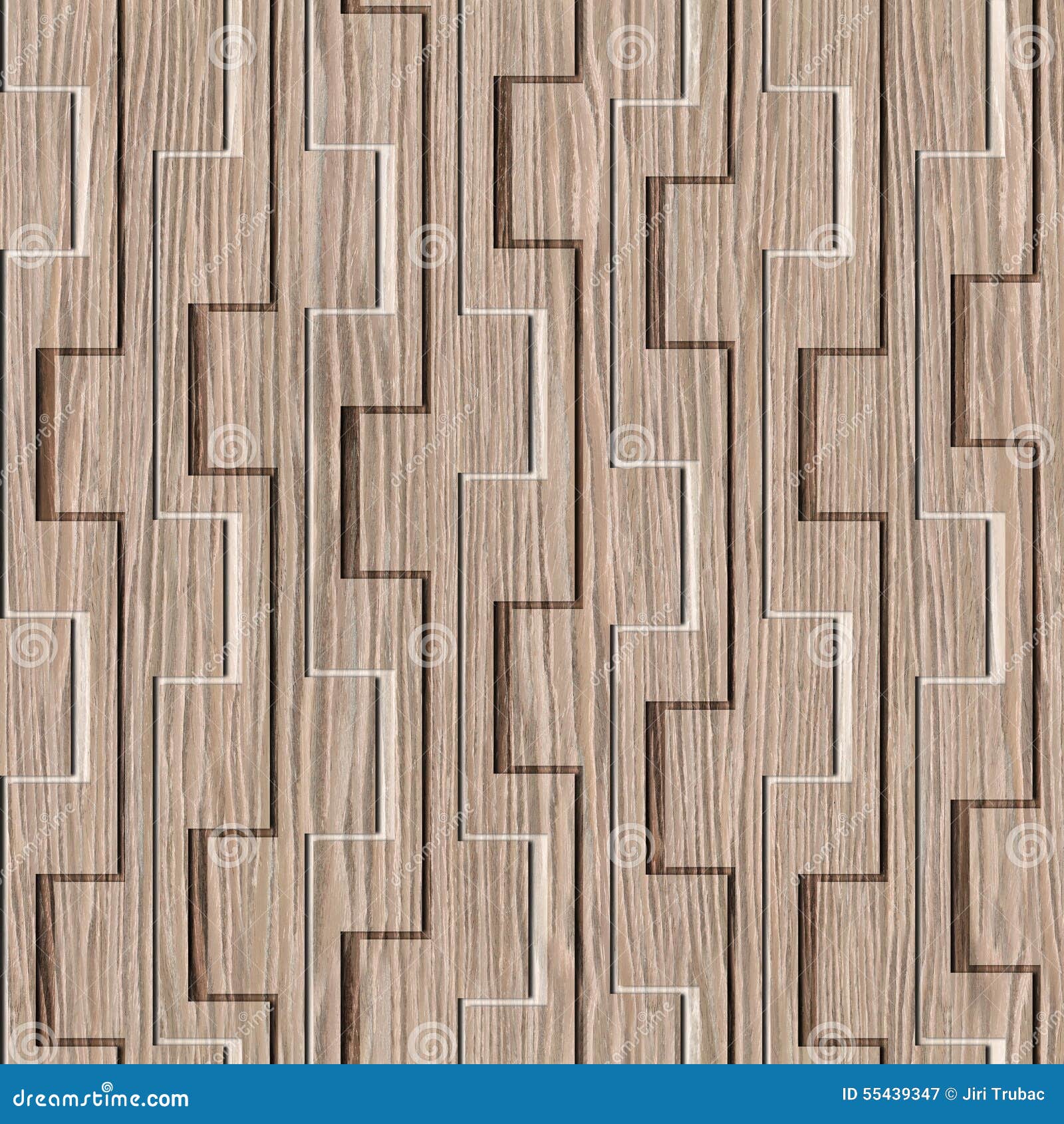 Abstract Decorative Pattern - Seamless Background - Blasted Oak Stock ...