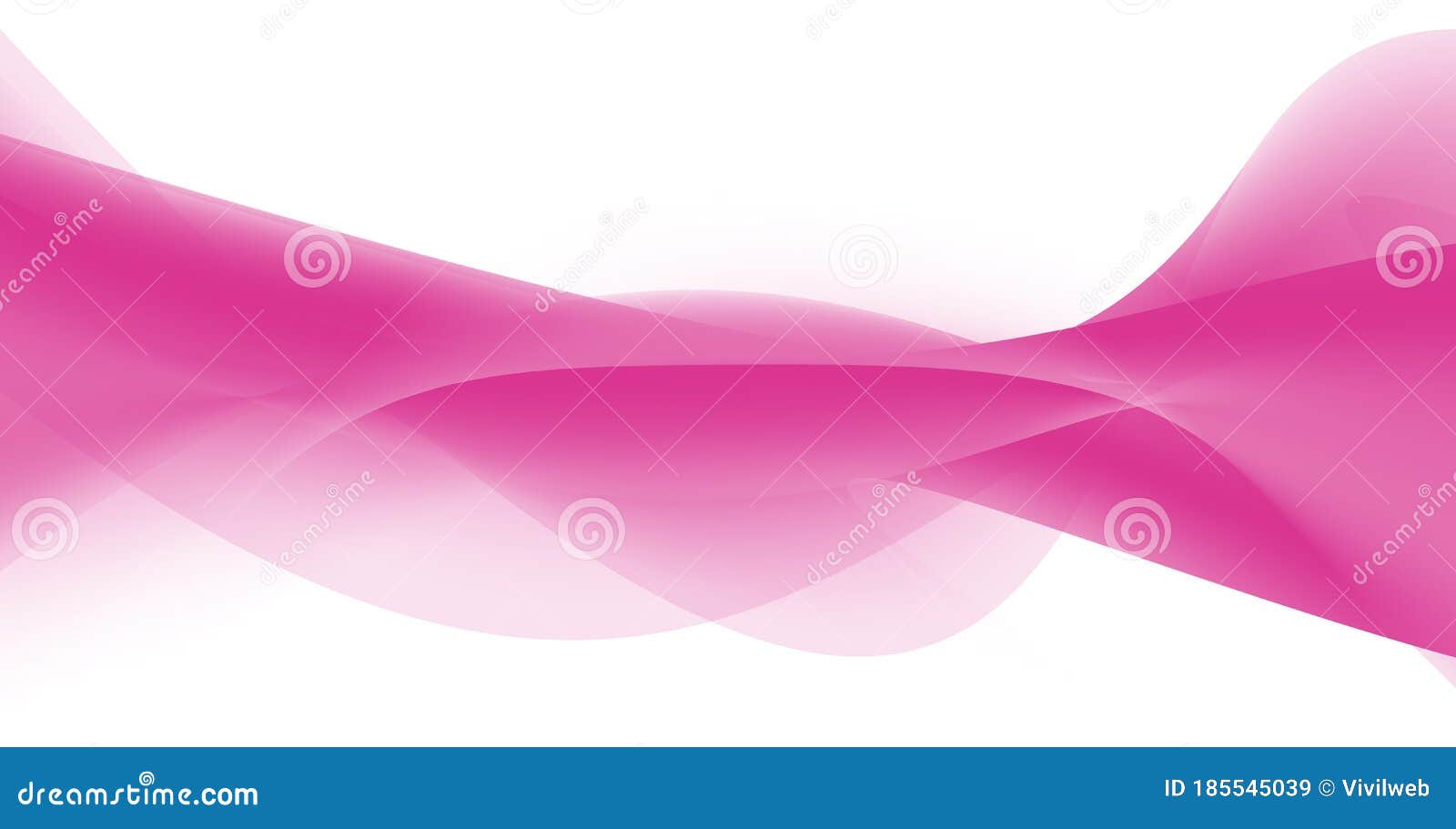 Abstract Decorative Pink Wave Stock Illustration - Illustration of ...