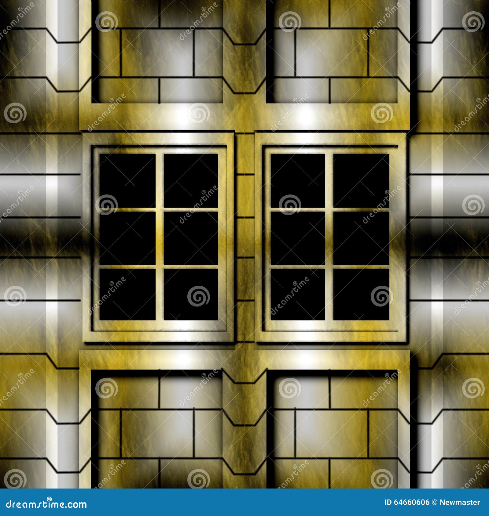 Abstract decorative window stock illustration. Illustration of detail ...