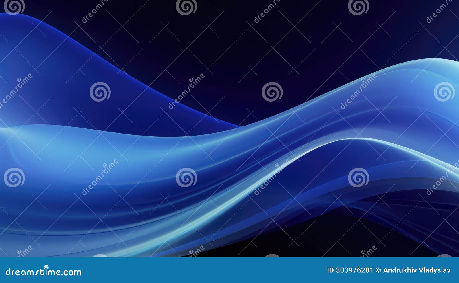 Abstract Deep Blue Background, Abstract Illustration Stock Illustration ...