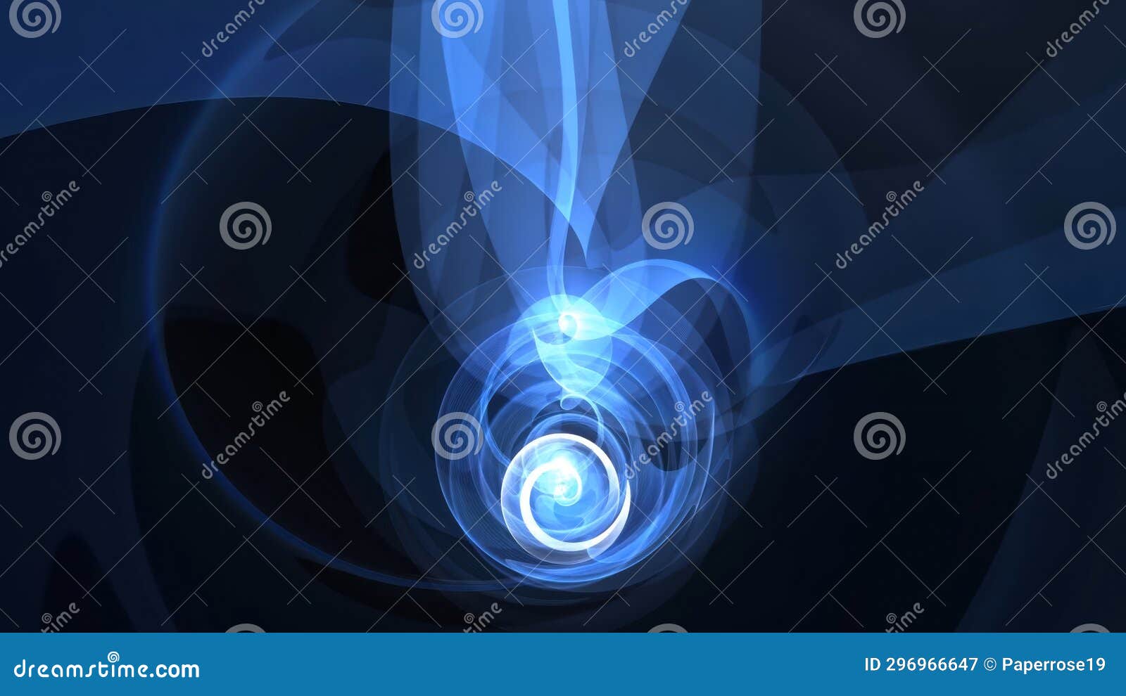 Abstract Deep Blue Background. 3D Abstract Light Titles Cinematic ...
