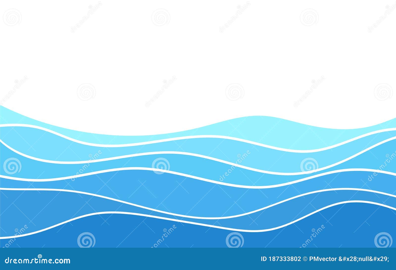 Abstract Deep Blue Wave Vector Background Illustration Stock Vector ...