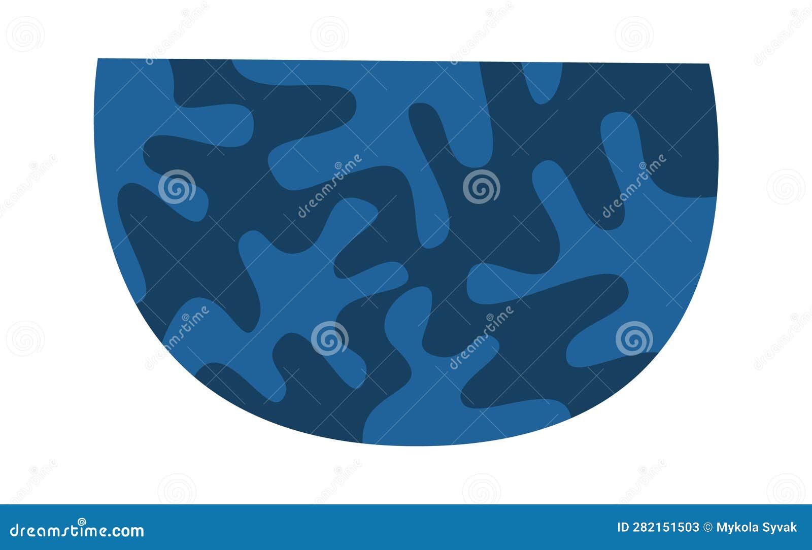 Abstract Deep Bowl stock vector. Illustration of dish - 282151503