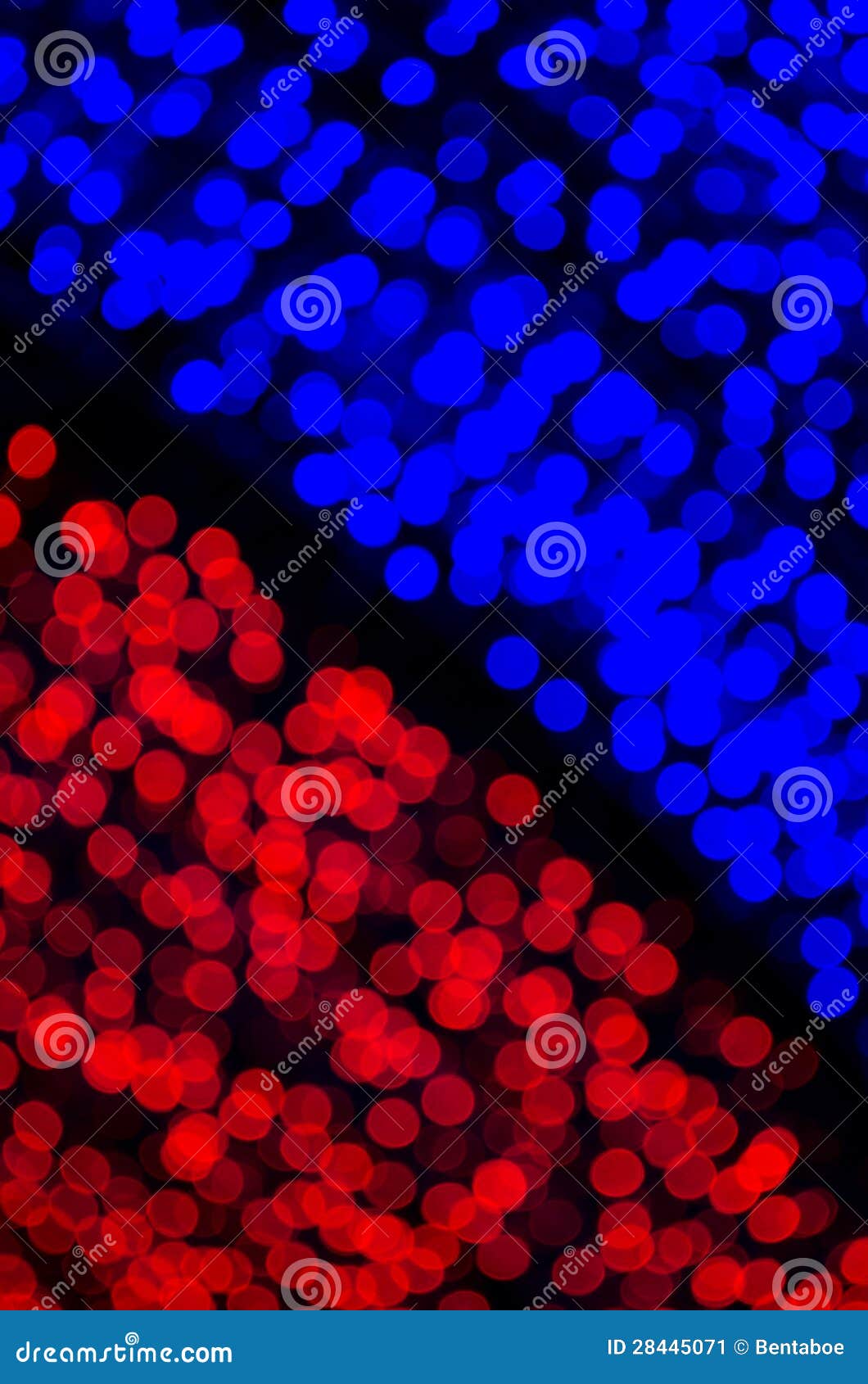 Abstract Defocused Blue and Red Lights Background Photo Stock Image ...