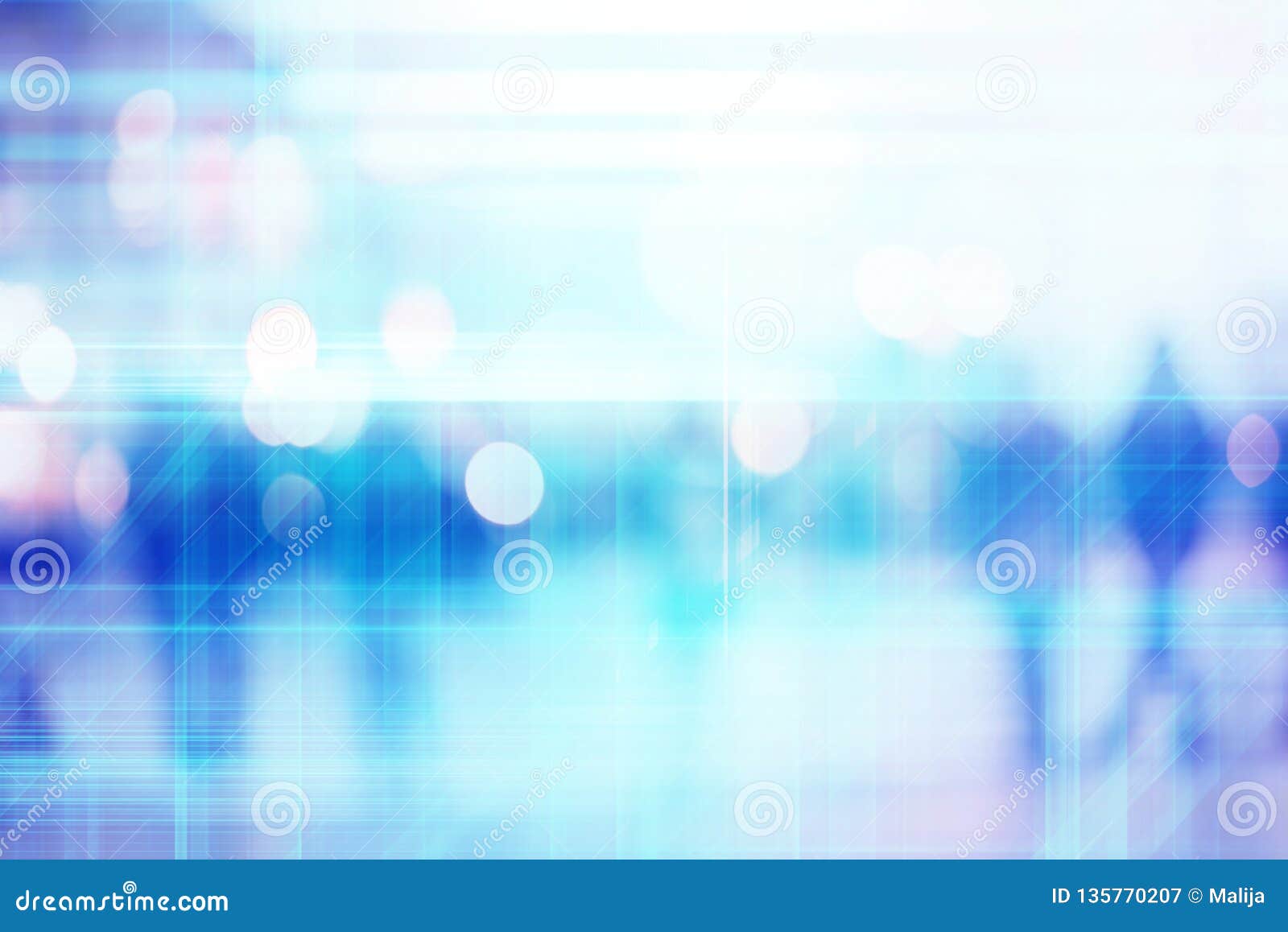 Abstract Defocused Blurred Empty Space Technology Stock Illustration ...