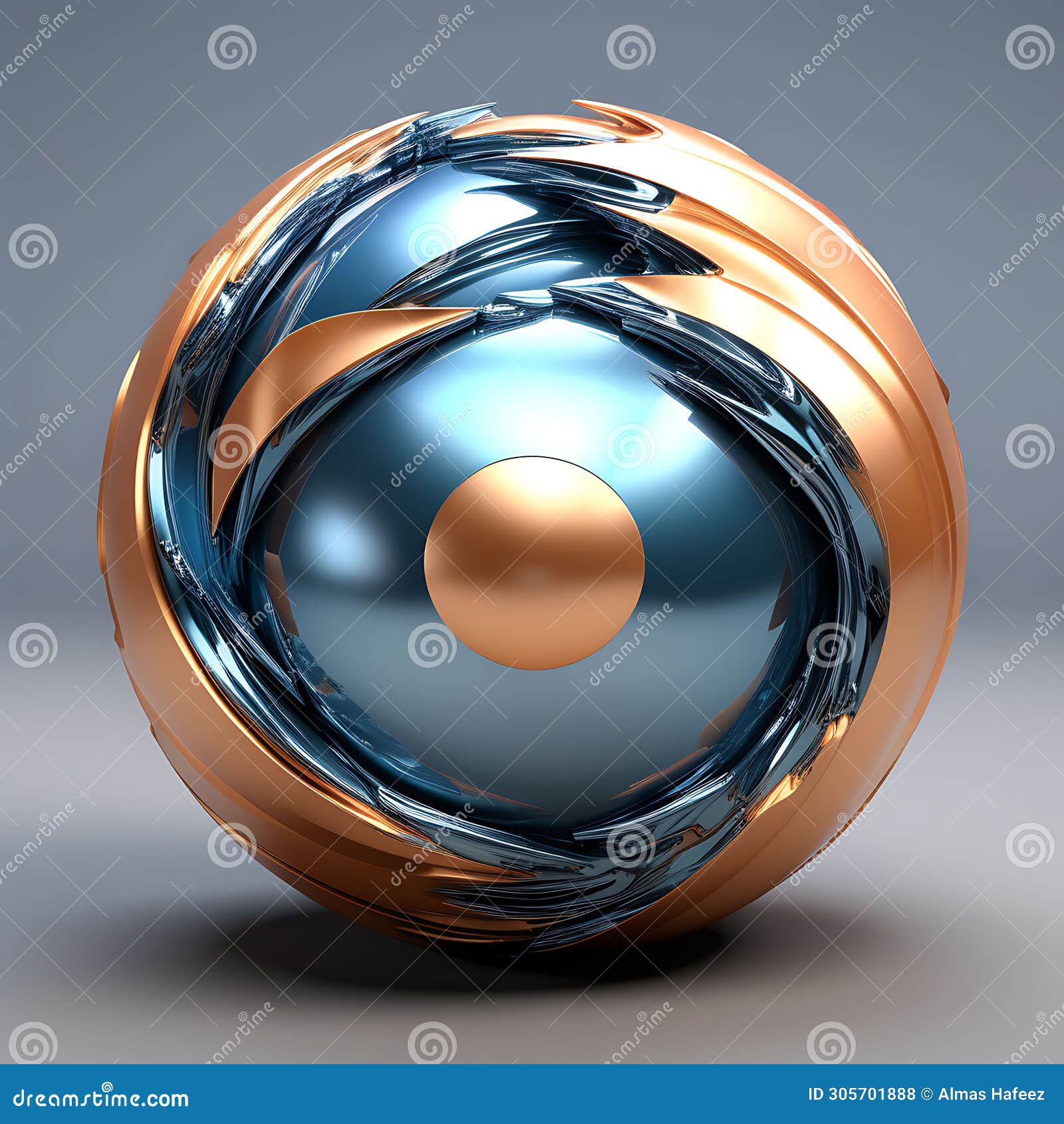 Abstract Deformation: 3D Rendered Sphere with Deformed Surface ... Abstract Deformation: 3D Rendered Sphere with Deformed Surface ...