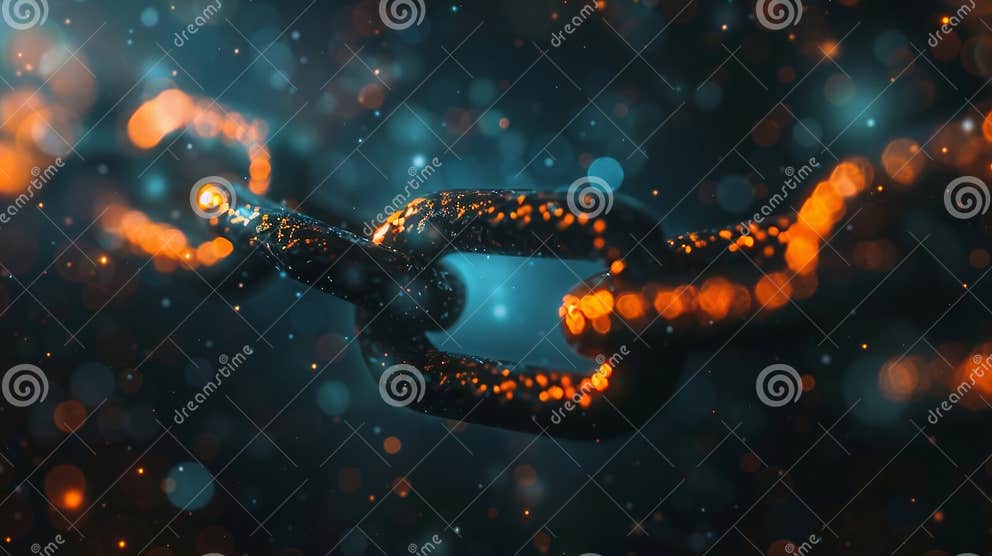 An Abstract Depiction of a Data Chain Emphasizing the Sequential and ...