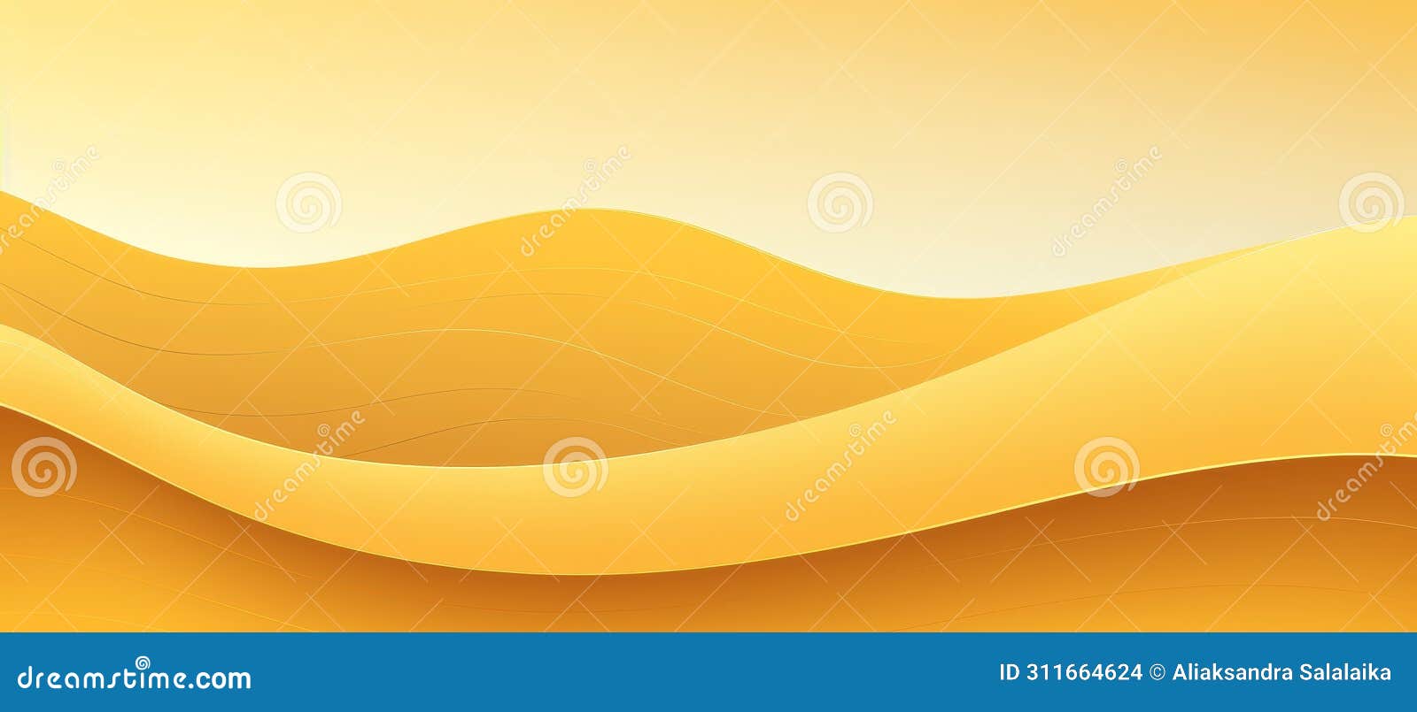Abstract Desert Sand Wave Background, Artistic Illustration of Sandy ...