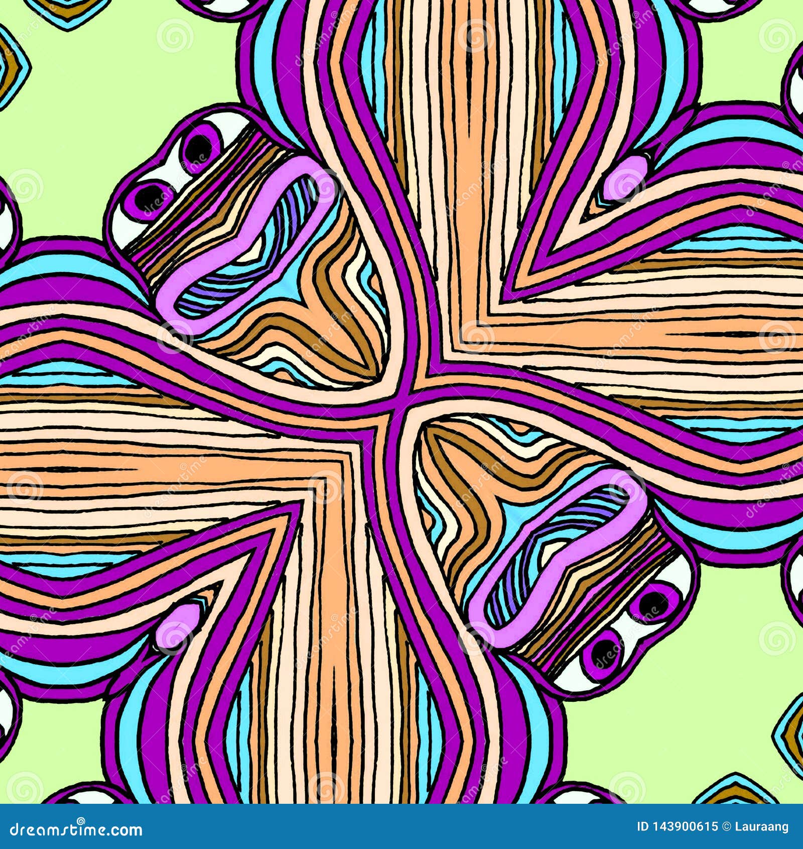 Abstract Design Animation. Smile Faces. Stock Illustration ...