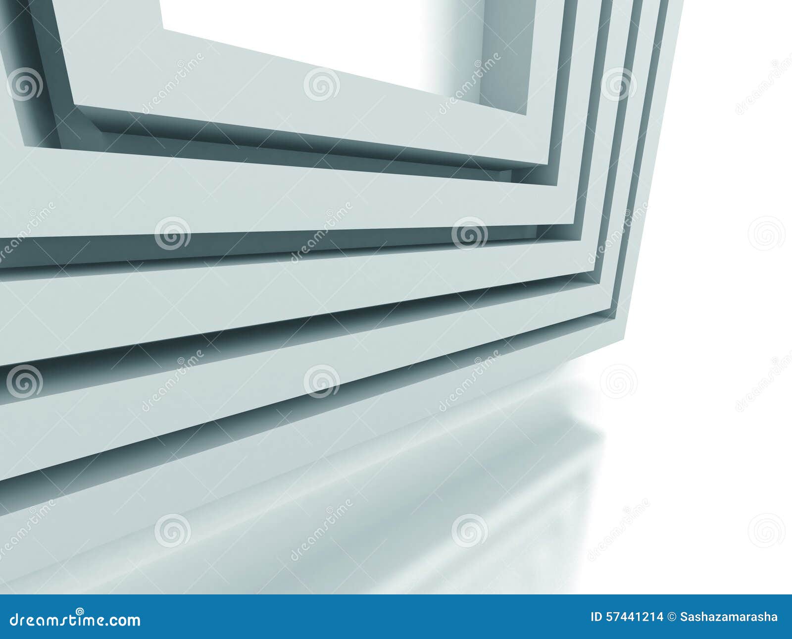 Abstract Design Architecture Square Background Stock Illustration ...