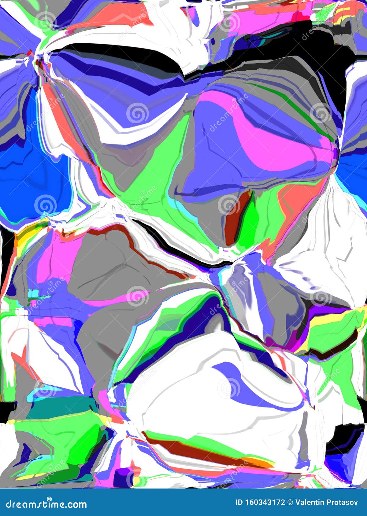 Abstract Design with Art and Texture Elements Stock Illustration ...