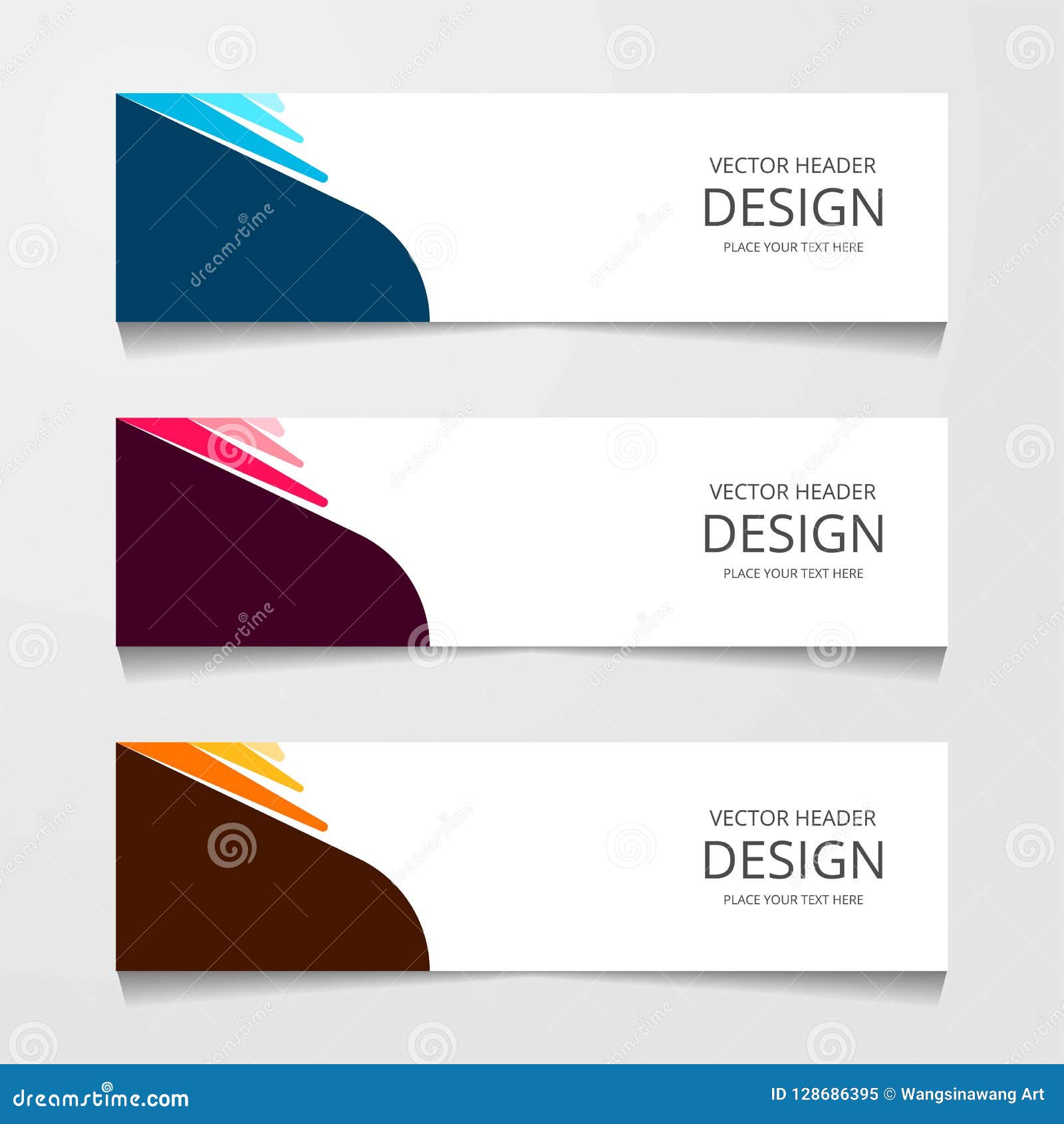 Abstract Design Banner, Web Template, Layout Header Templates, Modern ...