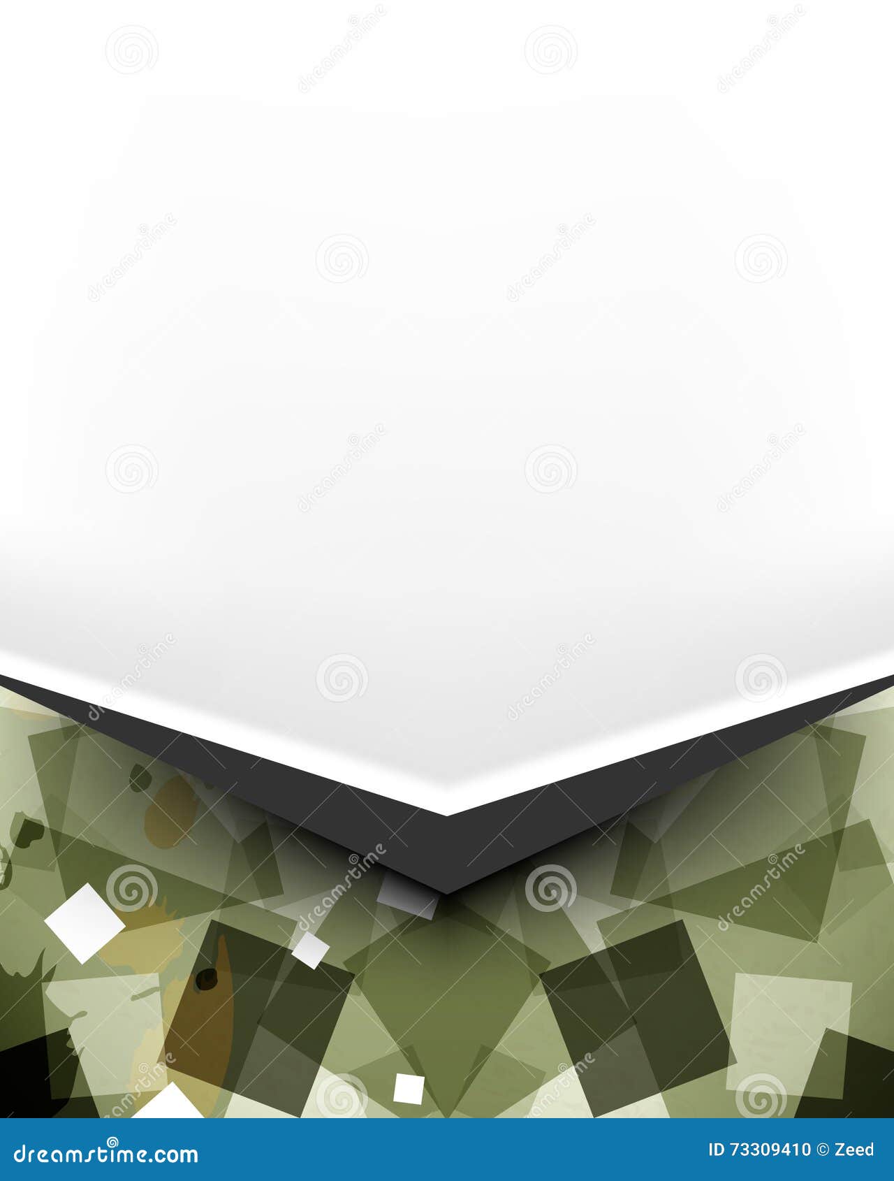 Abstract Design Brochure Leaflet Geometric Polygon Elements Background ...