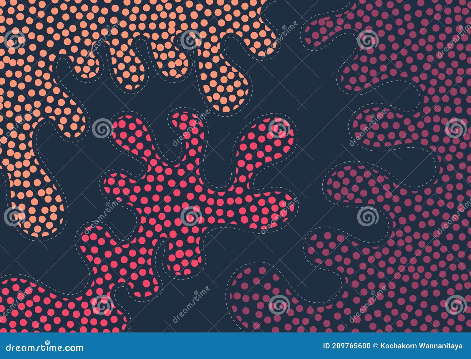 Abstract Design of Cell Protection Biology COVID-19 Design of Geometric ...