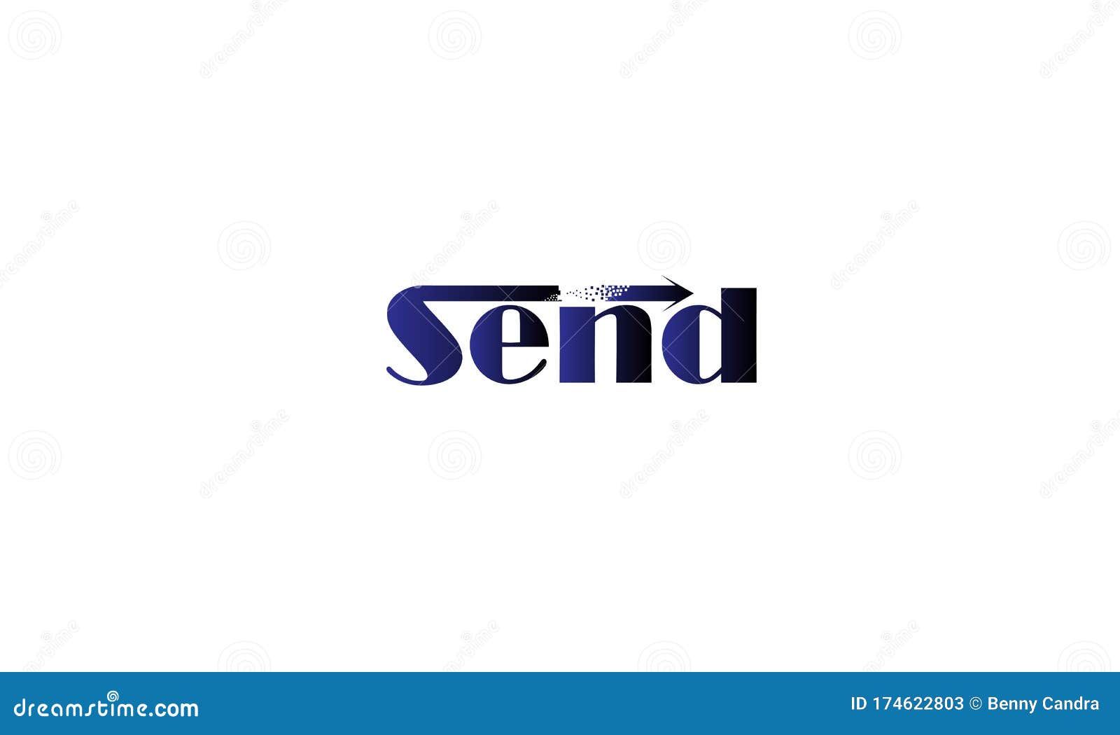 Abstract Design Concept for Mail Service. Vector Logo Template. Sending ...