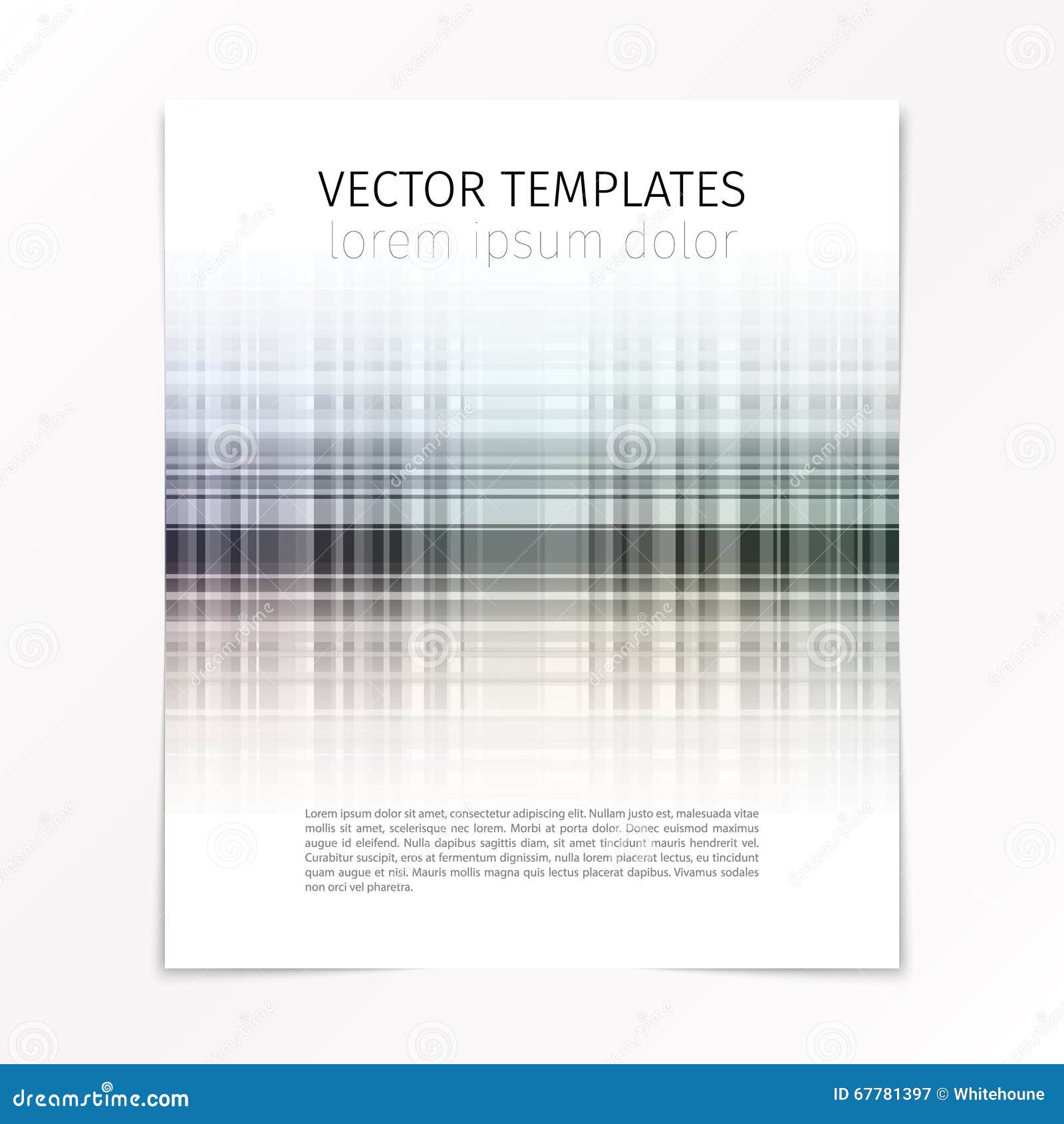 Abstract Design Cover Page Template Stock Vector - Illustration of ...