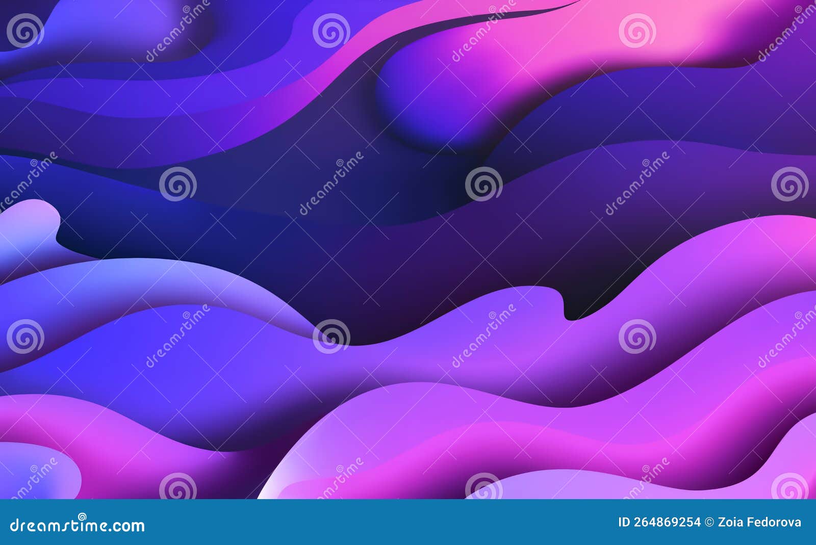 Abstract Design 3D Violet Background Stock Photo - Image of abstract ...