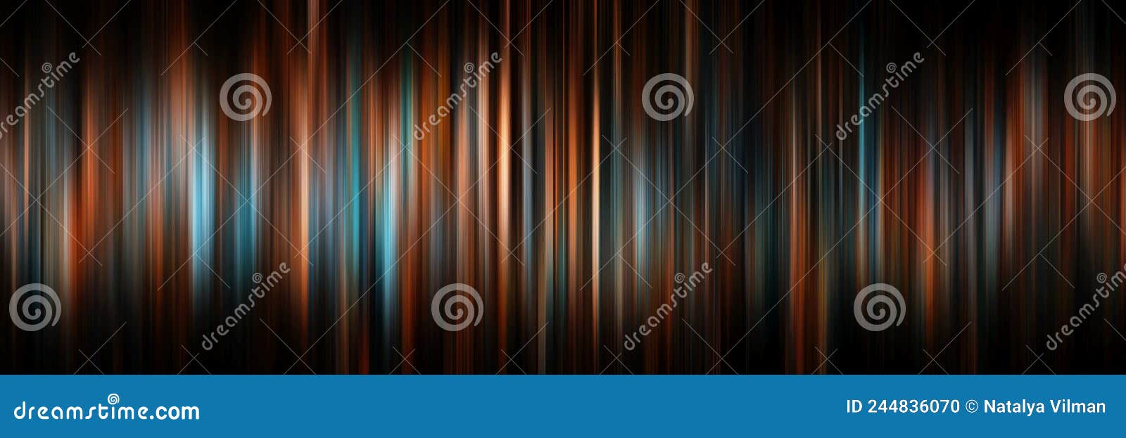 Abstract Design, Digital Illustration - Rays of Light, Parallel Lines ...