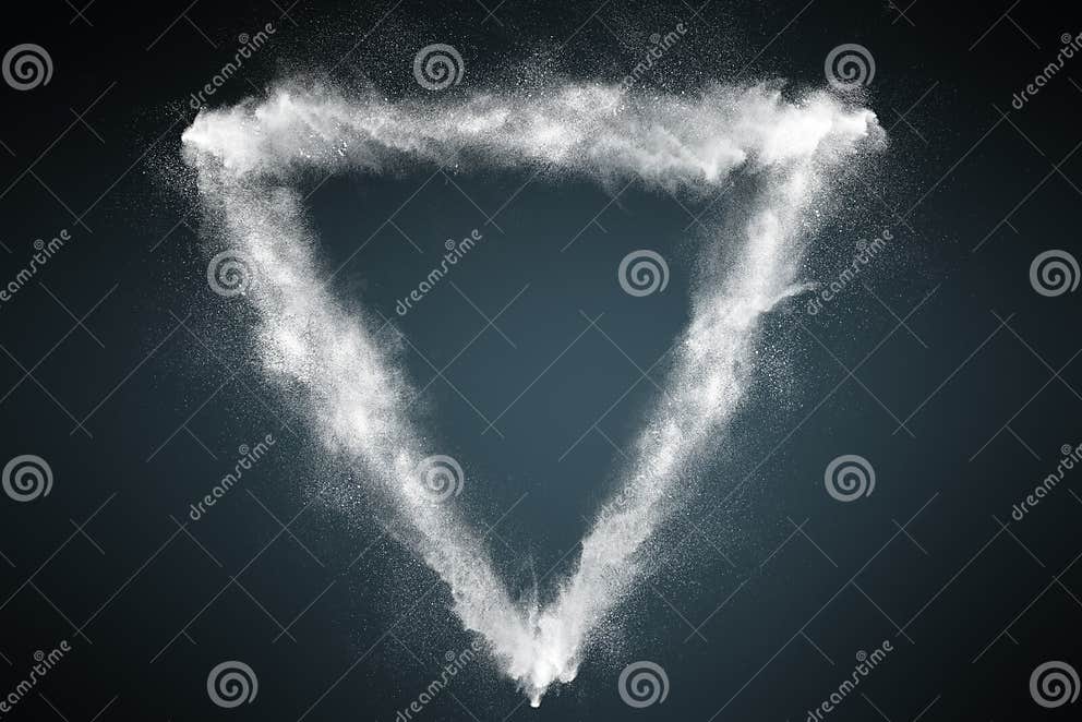 Abstract Dust Explosion Frame Background Stock Photo - Image of shine ...