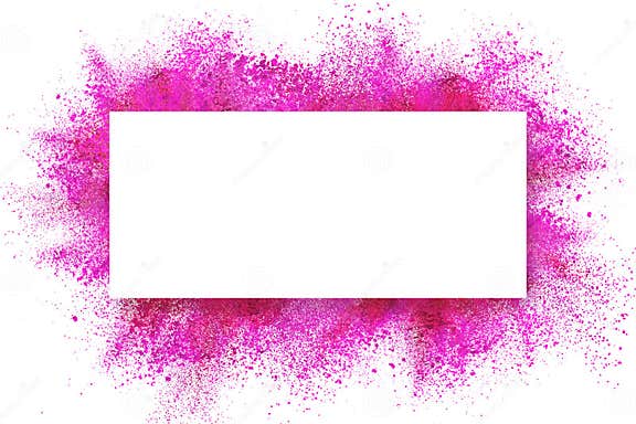 Abstract Dust Explosion Frame Background Stock Illustration ...