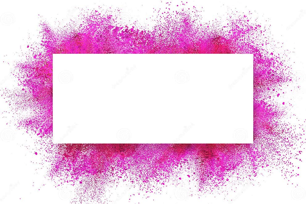 Abstract Dust Explosion Frame Background Stock Illustration ...