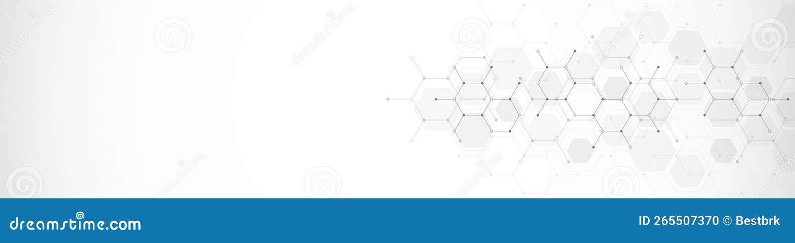 Abstract Design Element with Geometric Background and Hexagons Shape ...