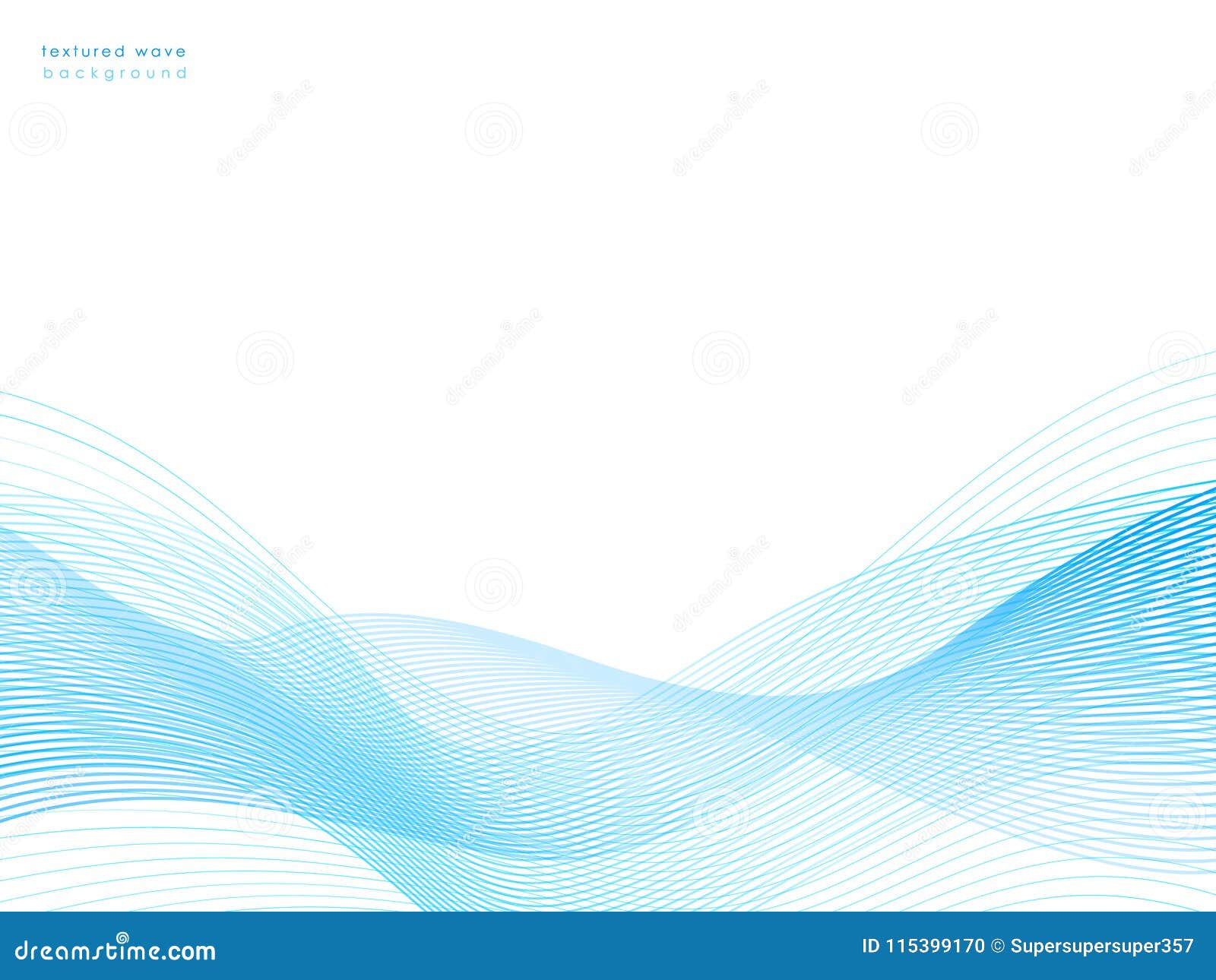 Abstract Design Element, with Smooth Waves Background Stock Vector ...