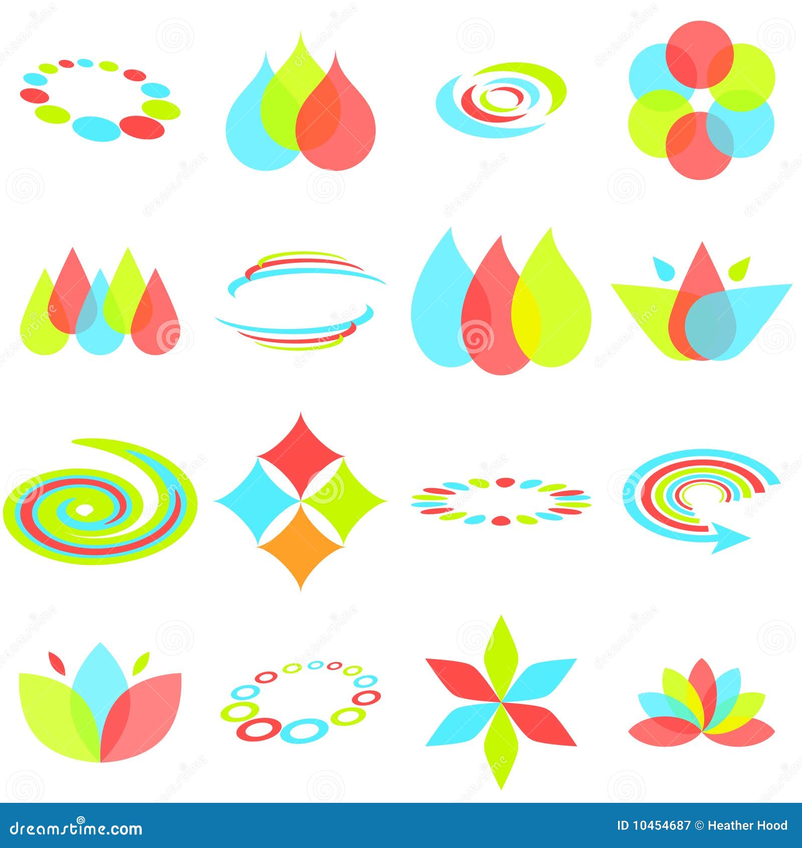 Abstract design elements stock vector. Illustration of icons - 10454687