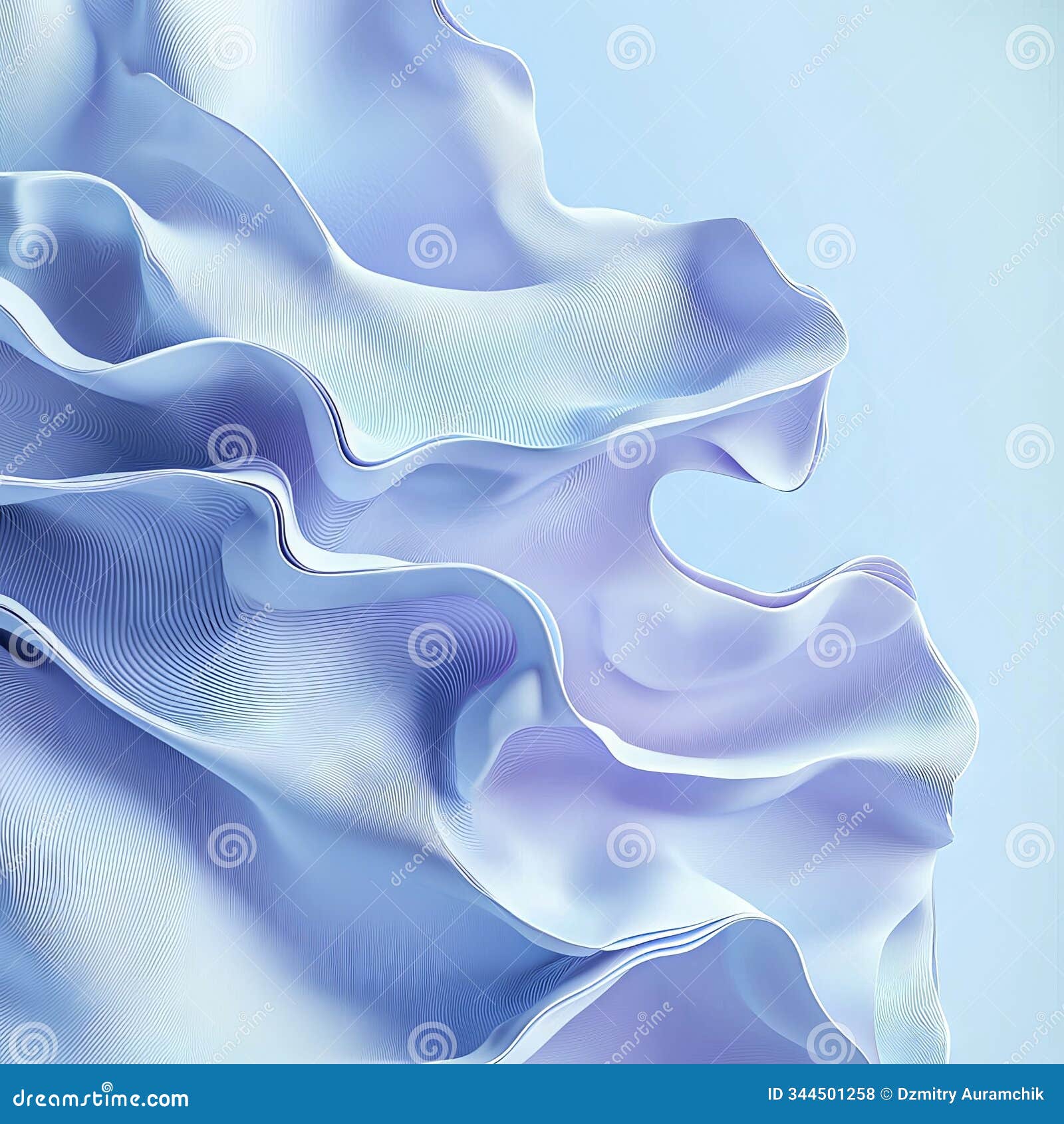 The Abstract Design Features Layered Waves that Create a Smooth ...