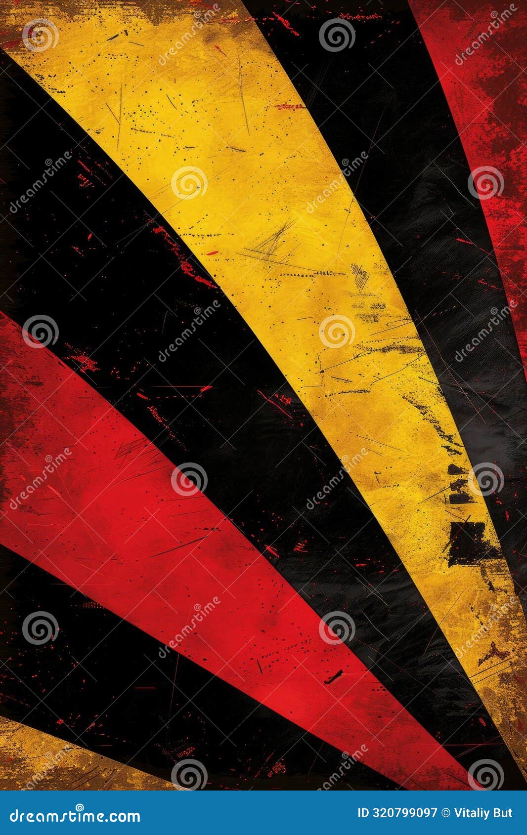 This Abstract Design Features a Minimalist Background of Red, Black ...
