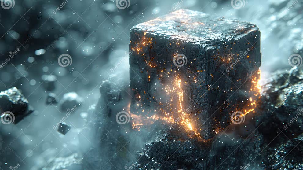 Rotating 3D Cube Abstract Design - Seamless Loop Animation Stock ...