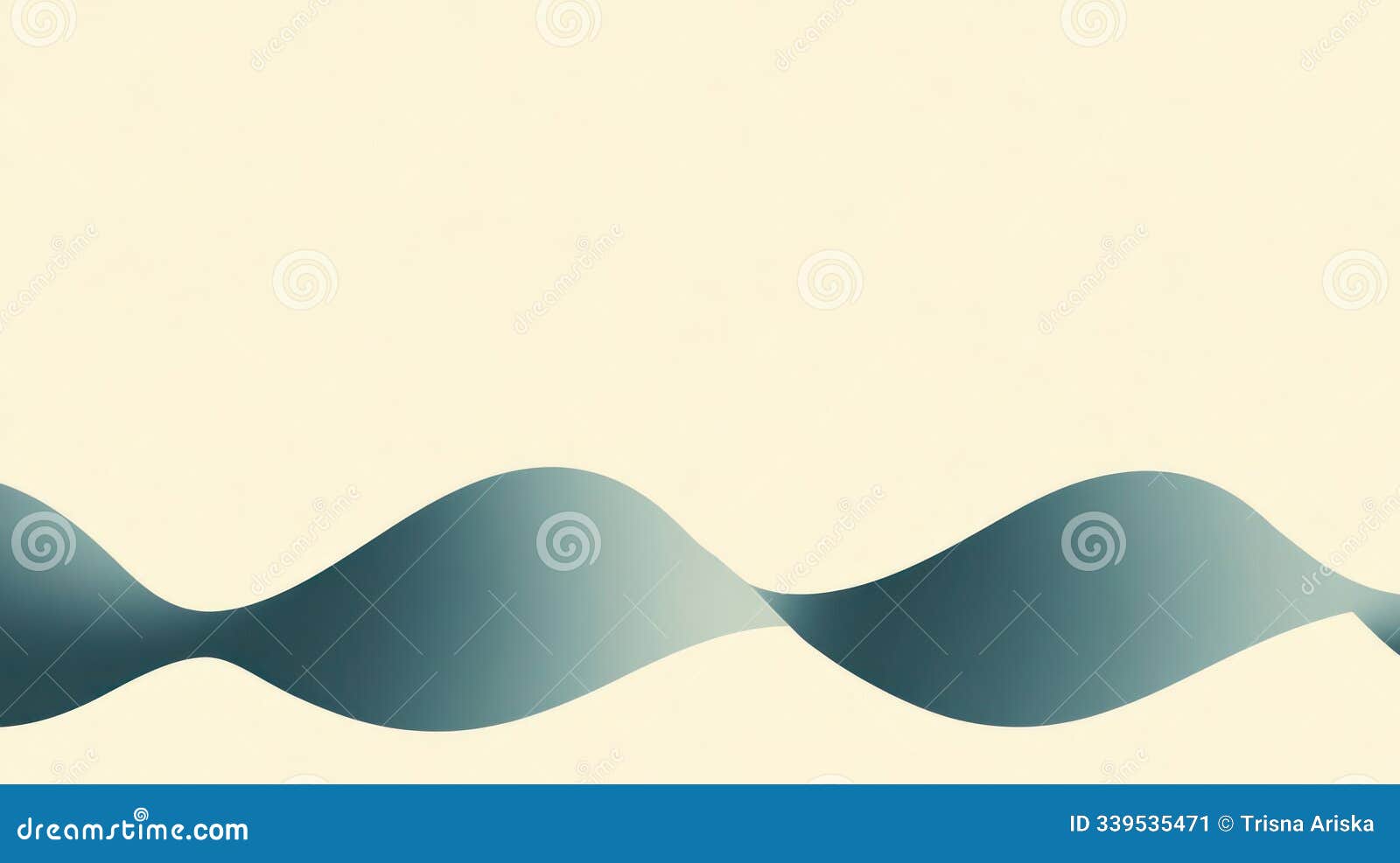 Abstract Design Featuring Flowing Waves in a Soft Color Palette Stock ...