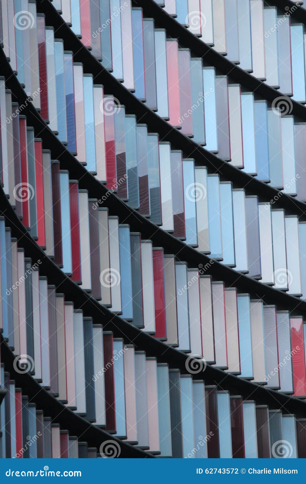 Abstract Design Featuring Pastel Rectangles. Stock Photo - Image of ...