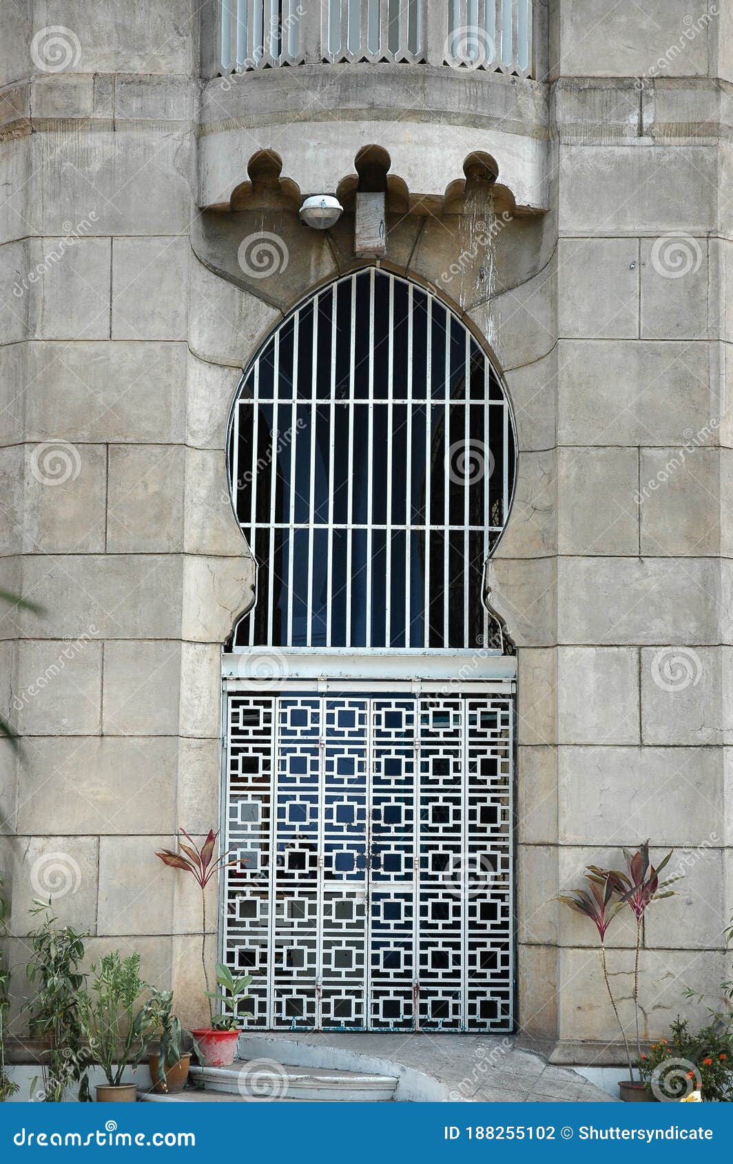 Abstract design gate. stock photo. Image of arch, aesthetic - 188255102