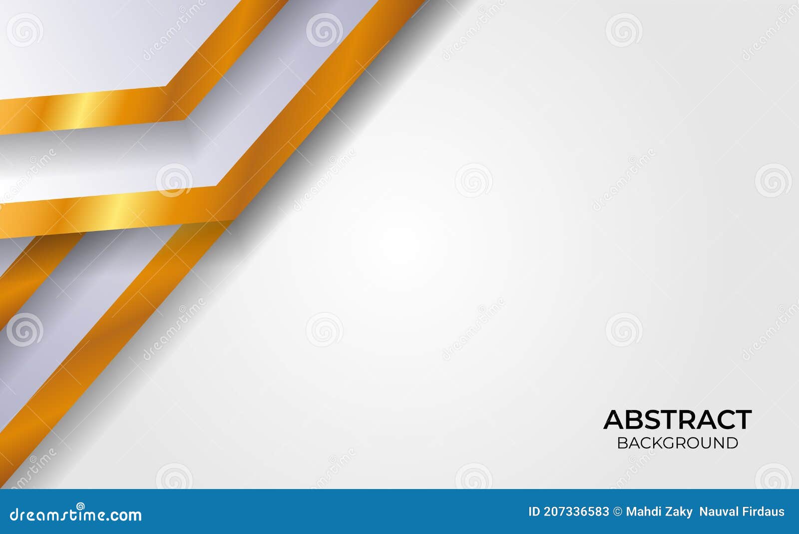 Abstract Design Gray and Gold Style Background Stock Vector ...