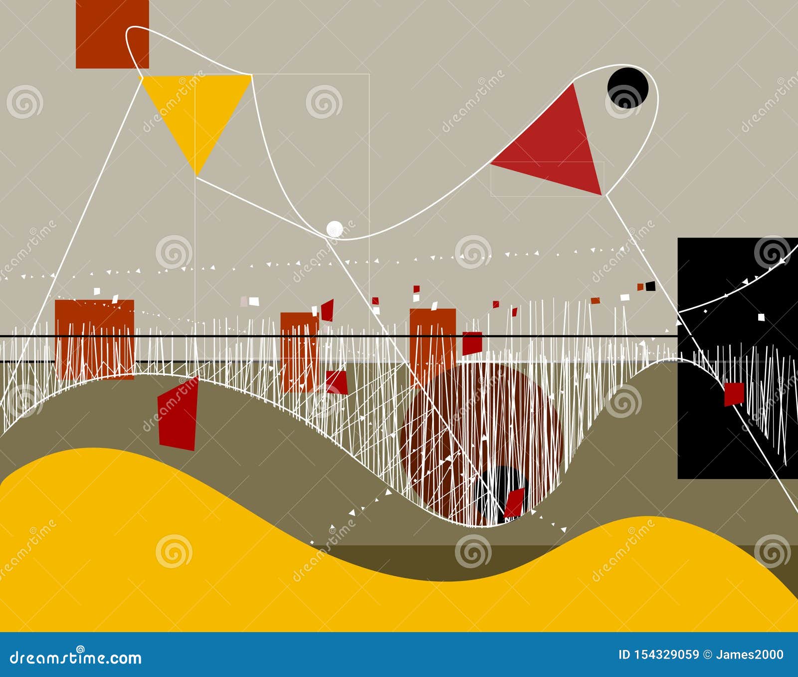 Abstract design grooves stock vector. Illustration of layered - 154329059