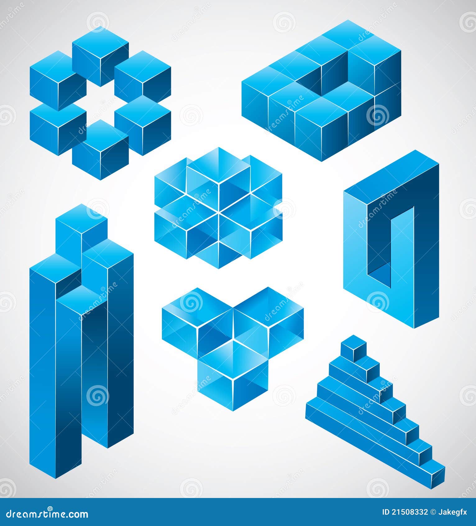 Abstract Design, Impossible Objects Stock Illustration - Illustration ...