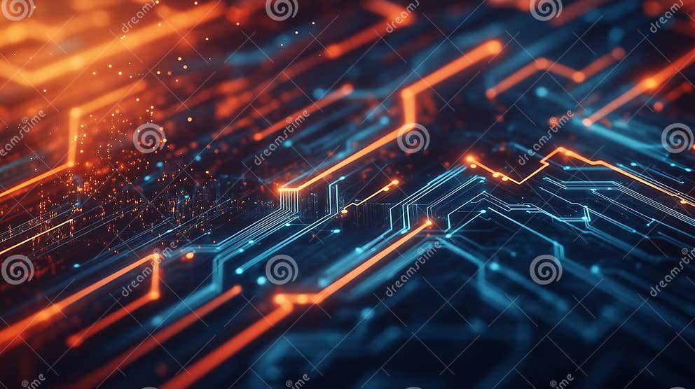 Abstract Design of Interlocking Arrows in Motion, Representing the Flow ...