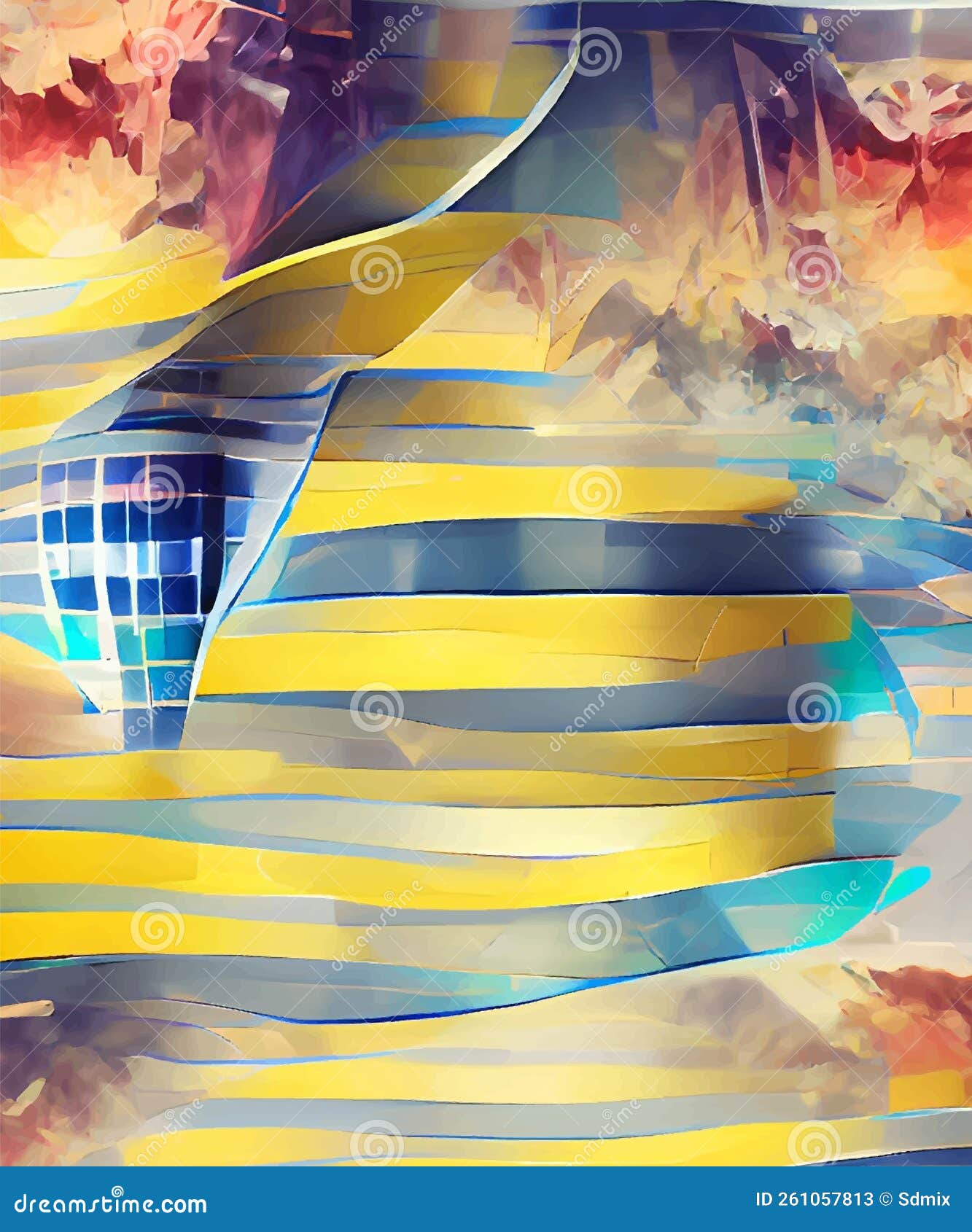 Abstract Design Layout, Template Design, Strip Background. Stock Vector ...